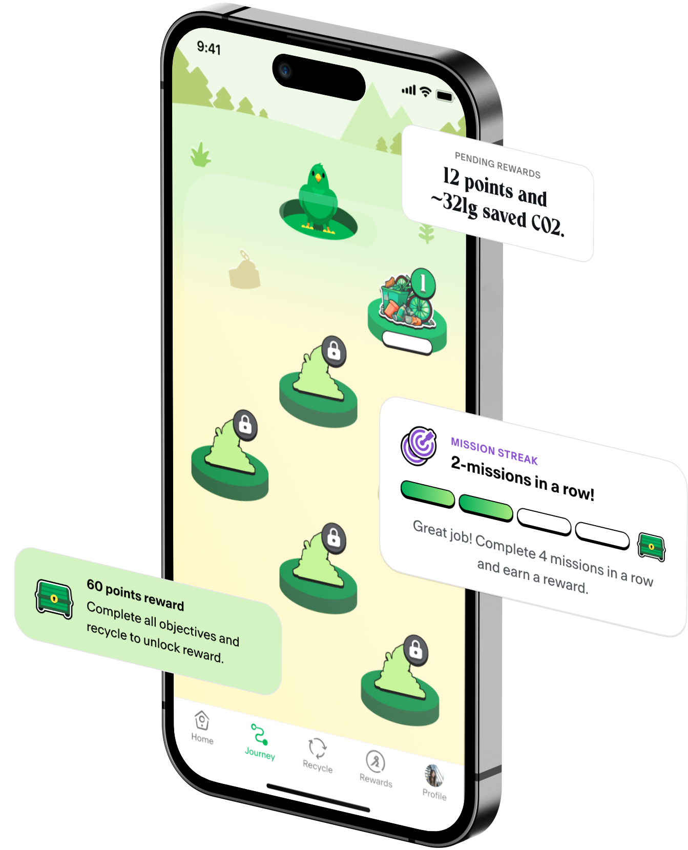 Bower: Recycle and get rewarded. Good for planet and your wallet!