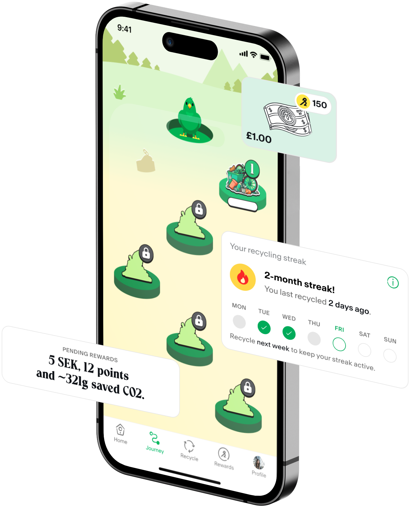 Bower: Recycle and get rewarded. Good for planet and your wallet!